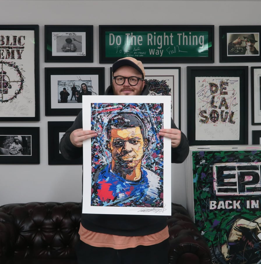 1XRUN x Ivan Beslic - Ronaldo & Mbappé Euro 2020 Prints" - IVAN BESLIC
