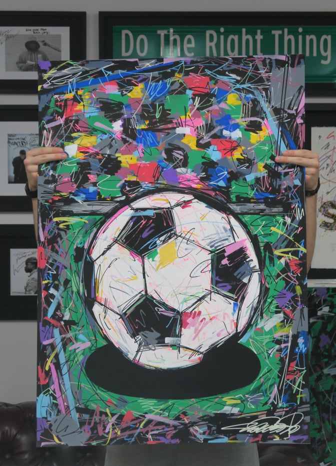 1XRUN x Ivan Beslic - Ronaldo & Mbappé Euro 2020 Prints" - IVAN BESLIC