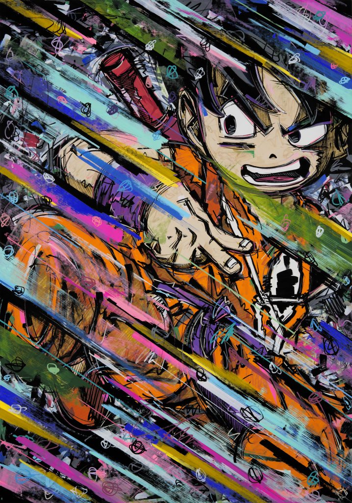 Flying Side Kick - Son Goku - IVAN BESLIC