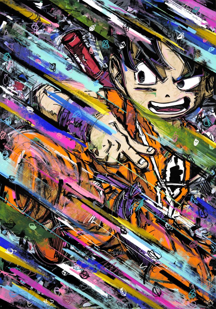 Flying Side Kick - Son Goku - IVAN BESLIC